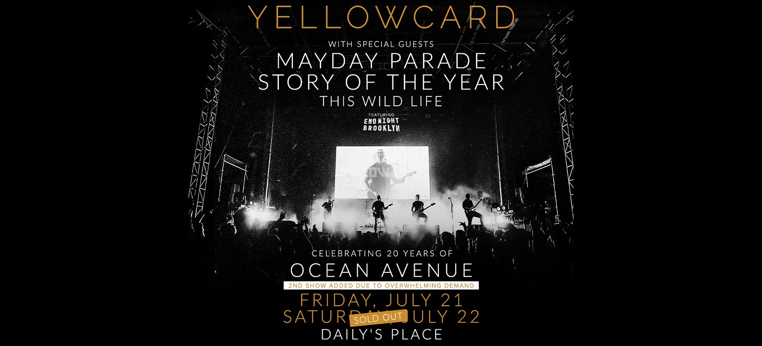 WXXJ Presents: Yellowcard - Night 1 | Daily's Place